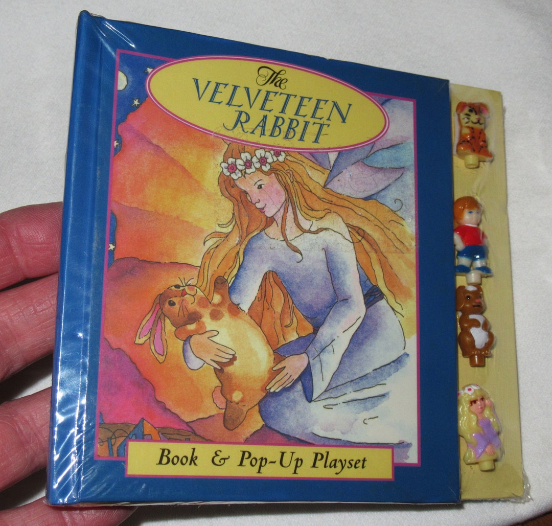 The Velveteen Rabbit Book & Pop-up Playset Pocket Play Book New in ...