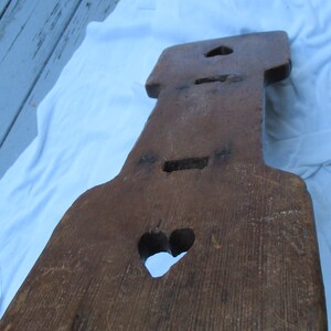 Signed 1739 Flax Hemp Linen Plant Fiber Northeast USA Carder Comb ...