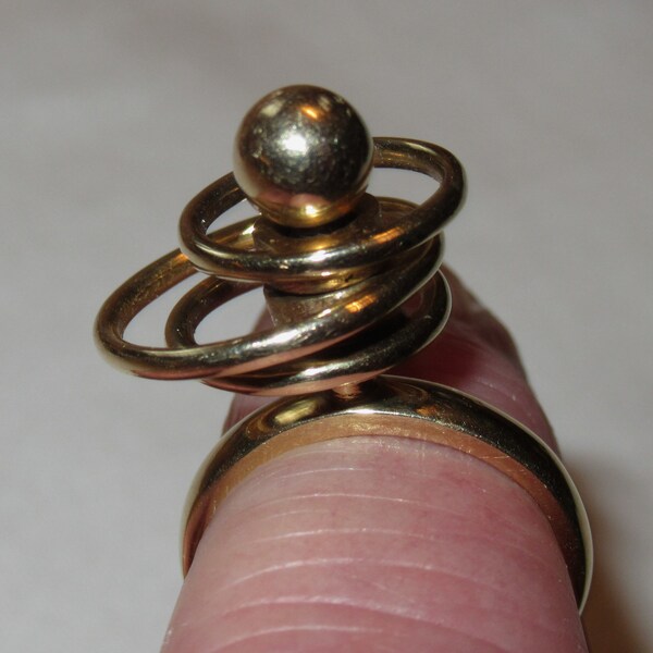 Kinetic Ring - Etsy