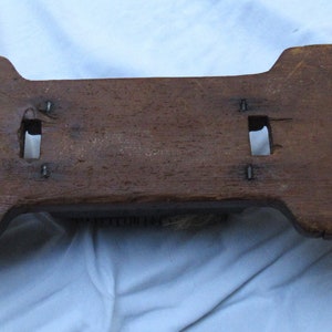 Signed 1739 Flax Hemp Linen Plant Fiber Northeast USA Carder Comb ...