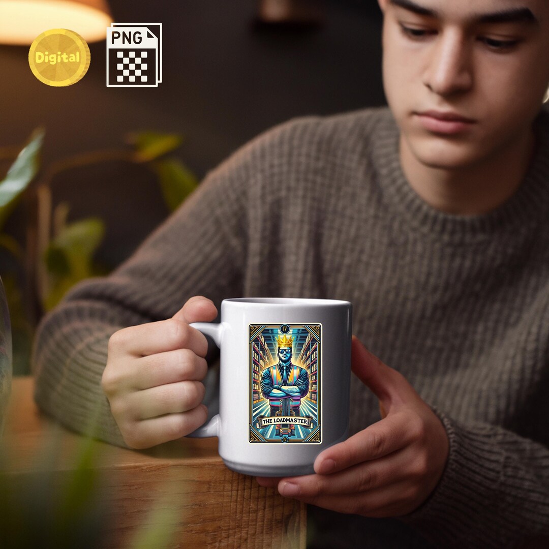 The Loadmaster Png,t Arot,ta Rots,gifttarot Cards,funny Tarot Cardshirt ...