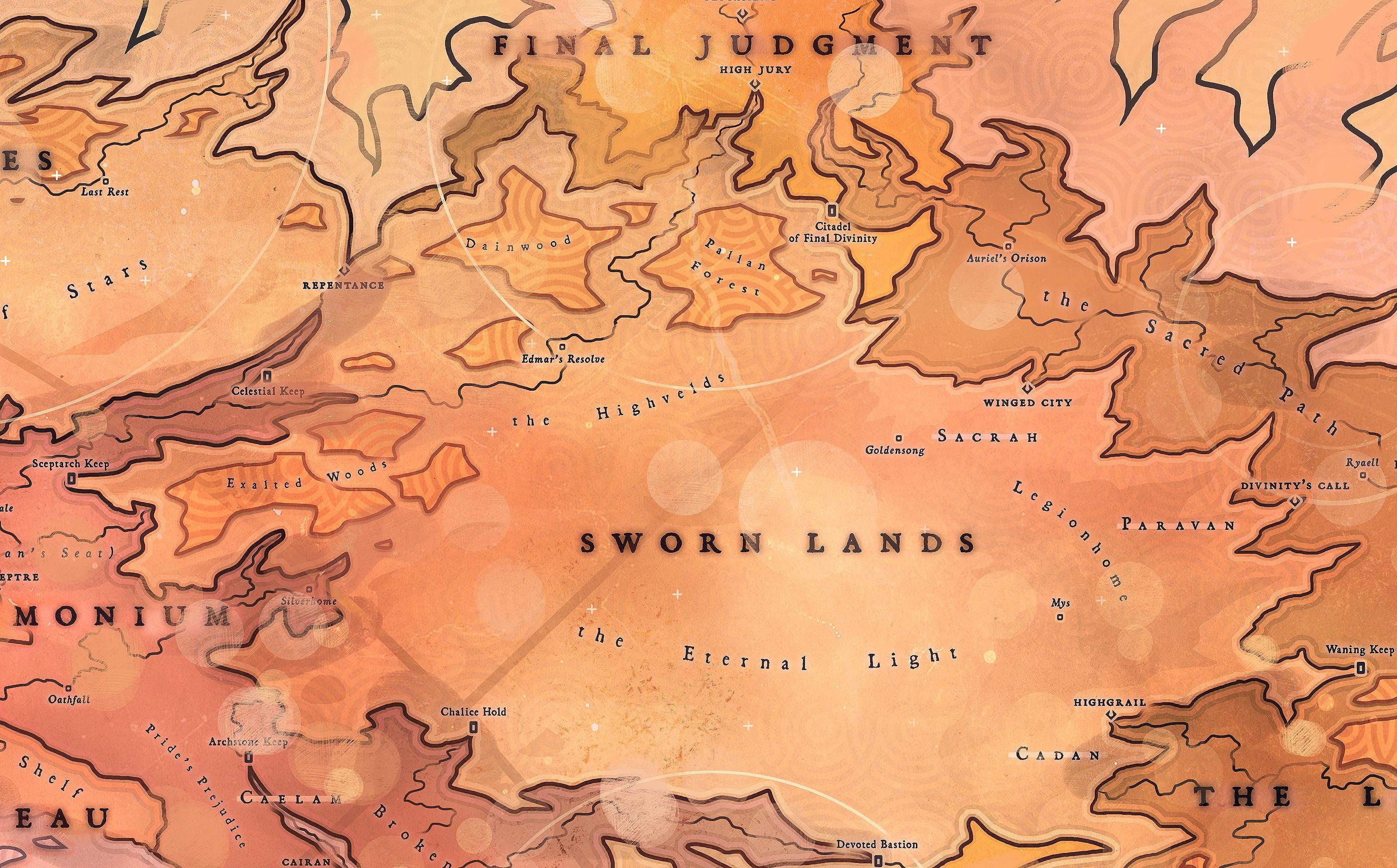 Doomed Maps - Torment Incarnate - Etsy