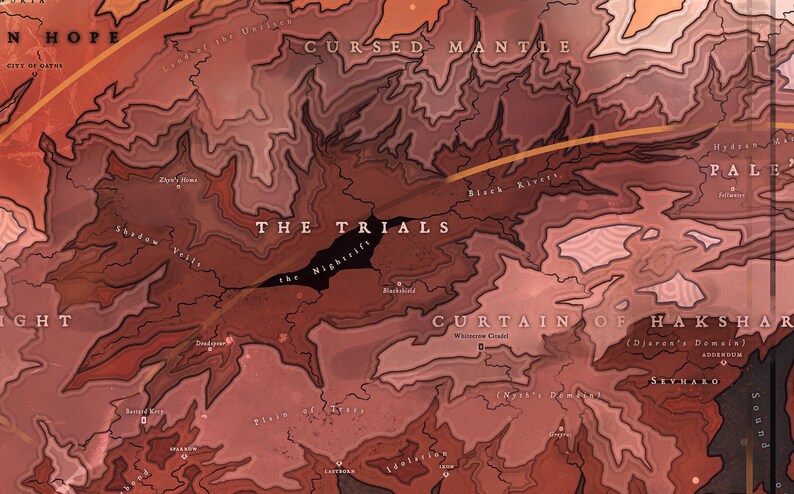 Doomed Maps - Torment Incarnate - Etsy