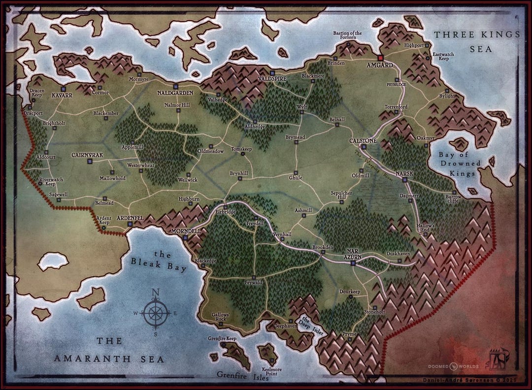 Third Era Maps - Kingdoms Pack - Etsy