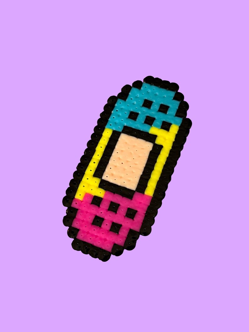 Handmade Perler Bead Pride Bandaid - Etsy
