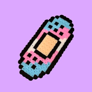 Handmade Perler Bead Pride Bandaid - Etsy