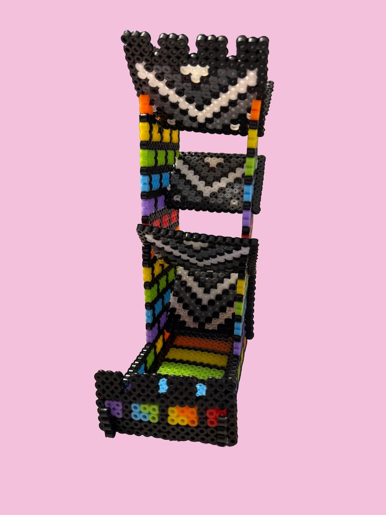 Handmade Functioning Perler Bead Dice Tower - Etsy