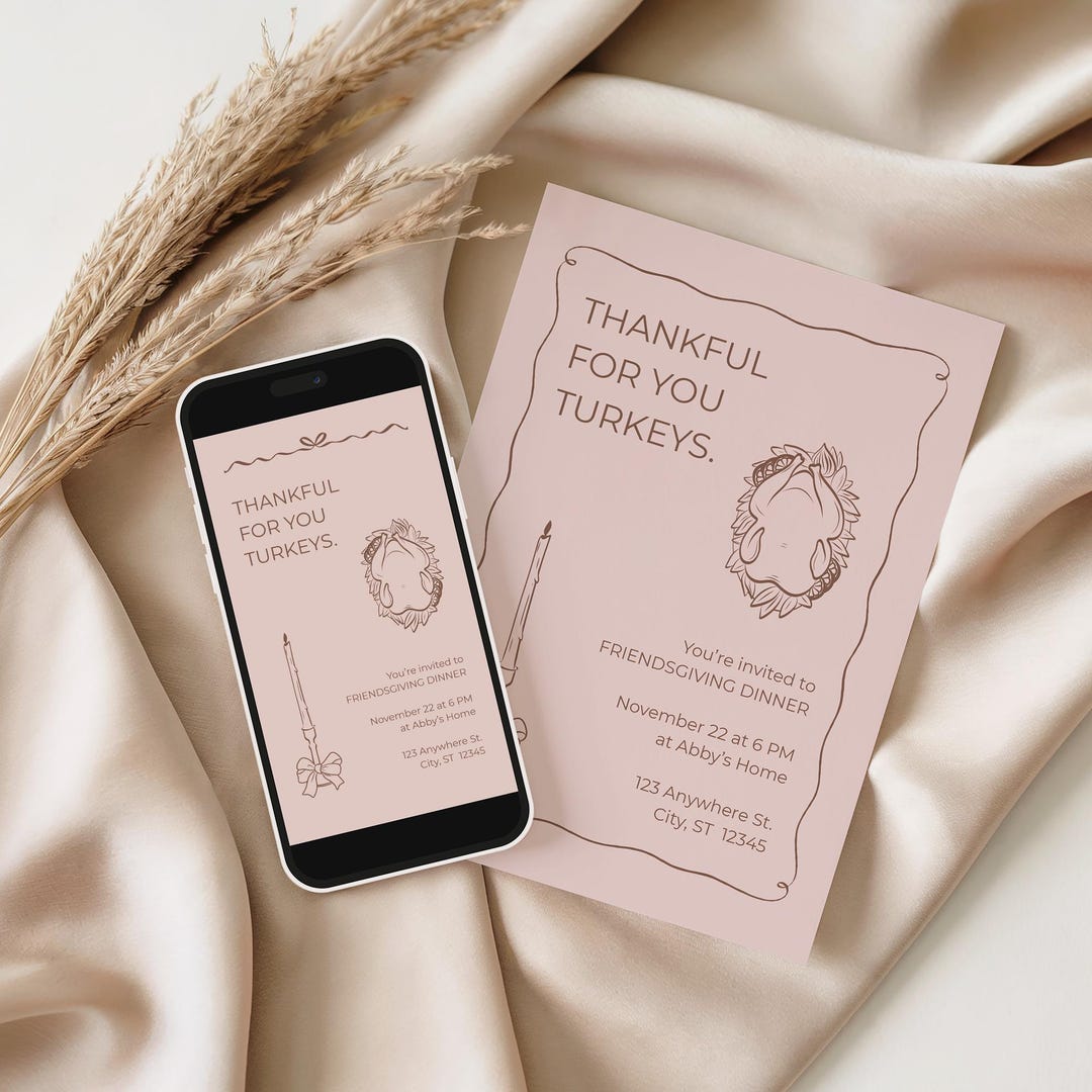 Modèle d'invitation et d'invitation pour une fête des amis | Invitation ...