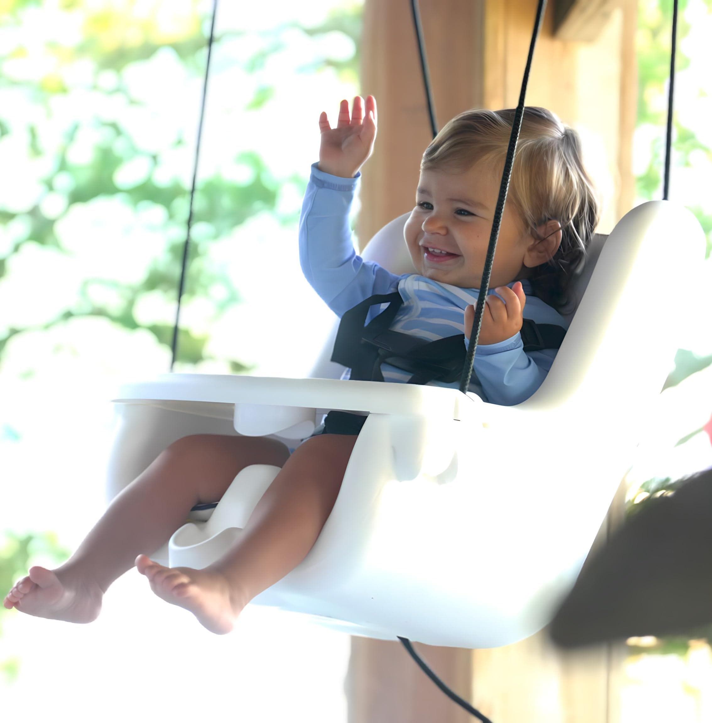 Searock Marine-grade Stationary Baby Boat Seat & Swing for Infants Ages ...