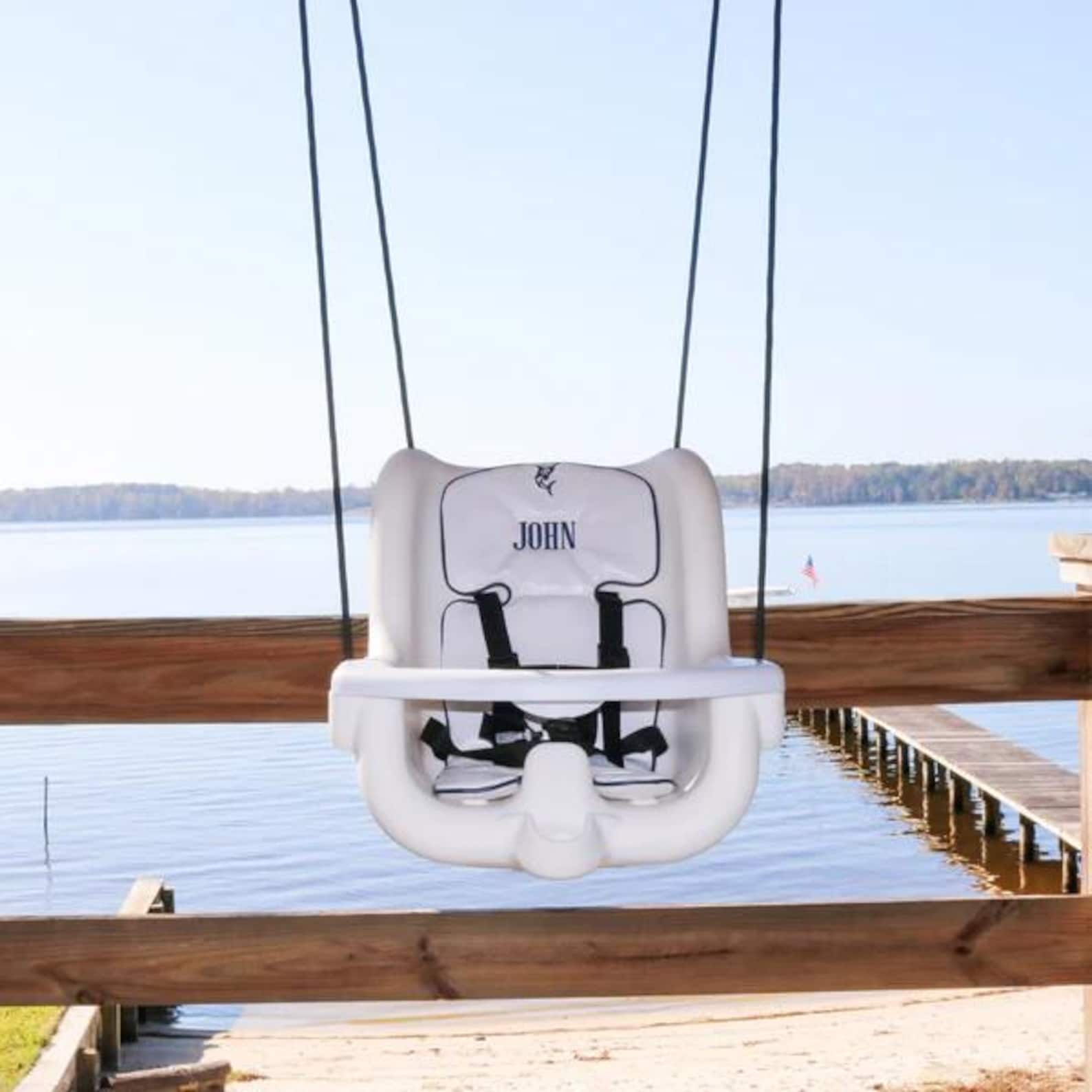 Searock Marine-grade Stationary Baby Boat Seat & Swing for Infants Ages ...