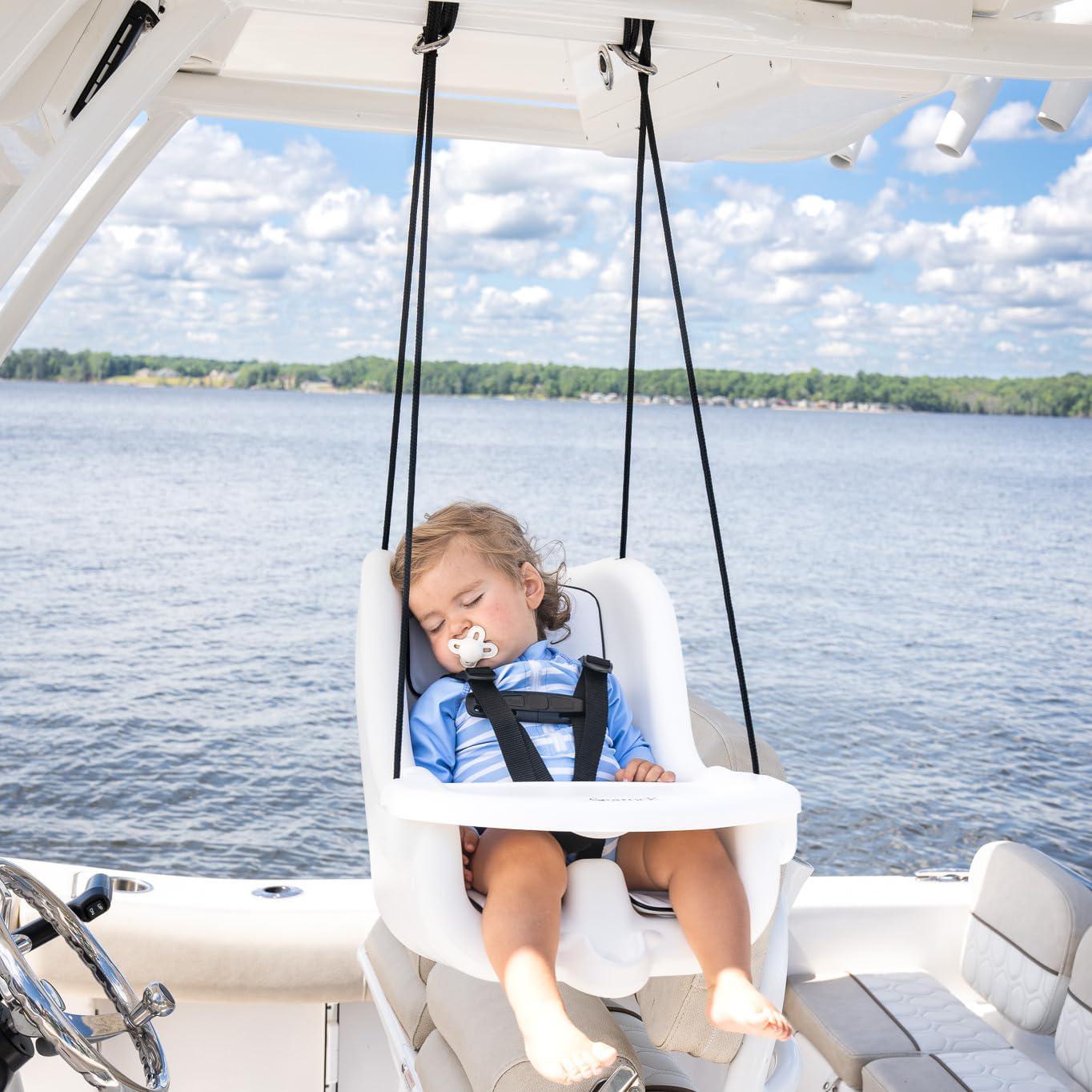 Searock Marine-grade Stationary Baby Boat Seat & Swing for Infants Ages ...
