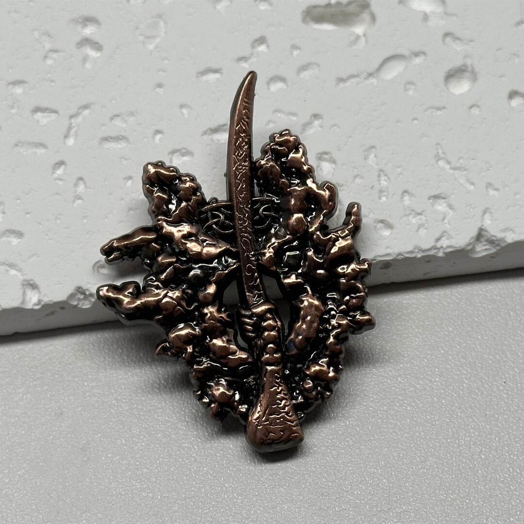 Rotten Winged Sword Insignia Metal Necklace. Holiday Gift - Etsy