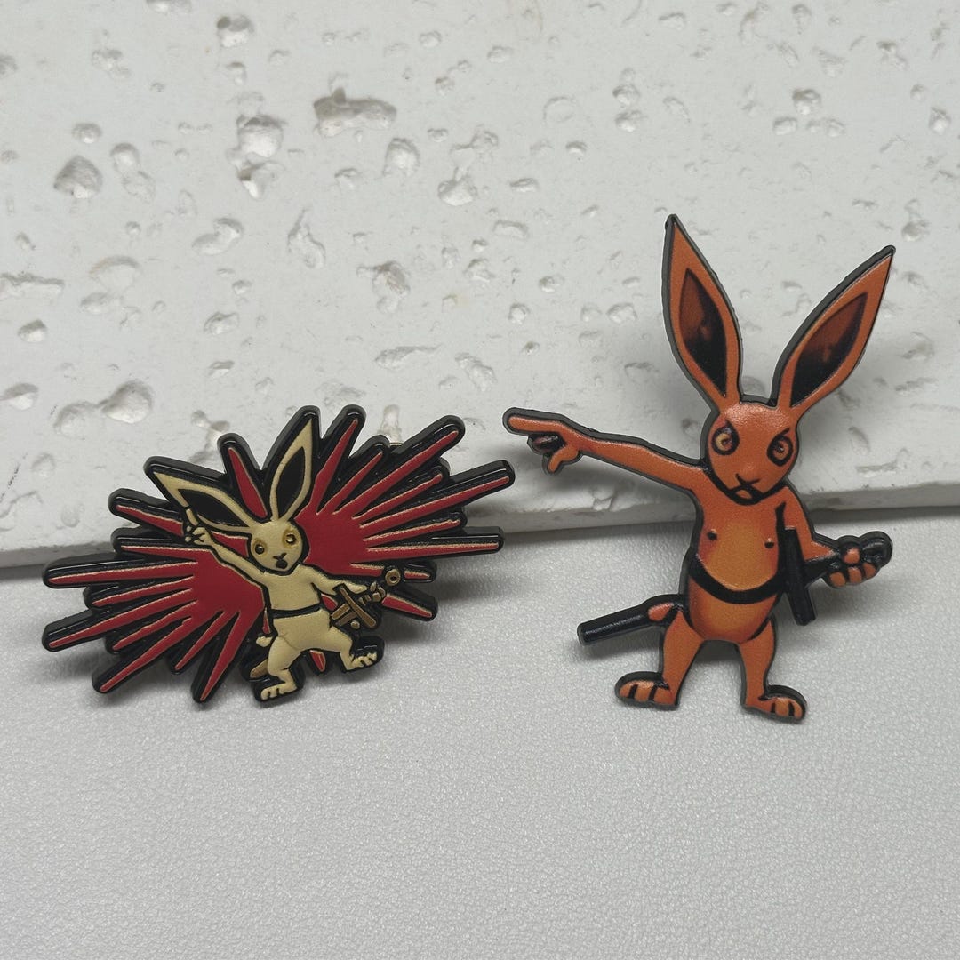 Kingdom Come Deliverance II Confrontation Rabbit Badge of Metal. Gift ...