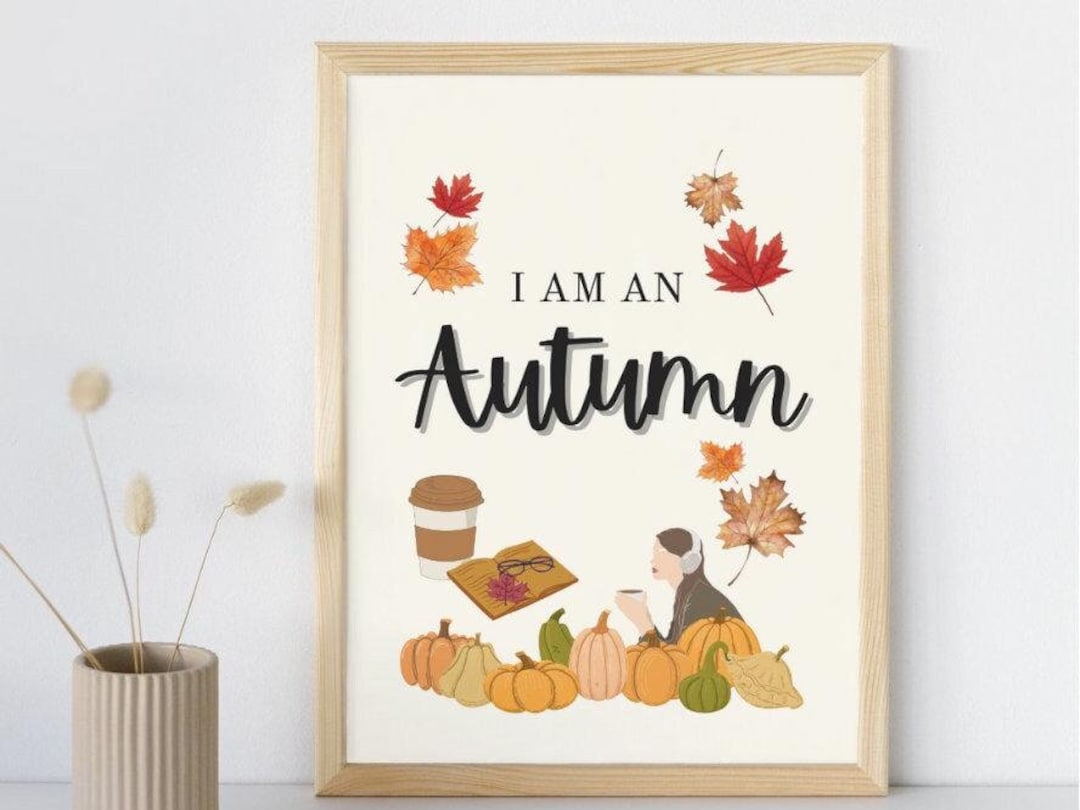 Gilmore Girls Poster Digital Art Print Cosy Autumn Fall Season Quote i ...