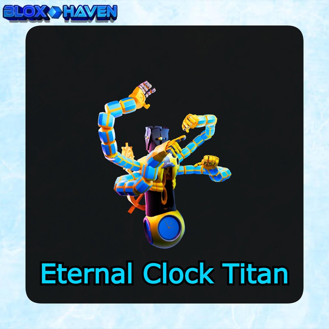 Eternal Clock Titan Toilet Tower Defense TTD Same Day Delivery - Etsy