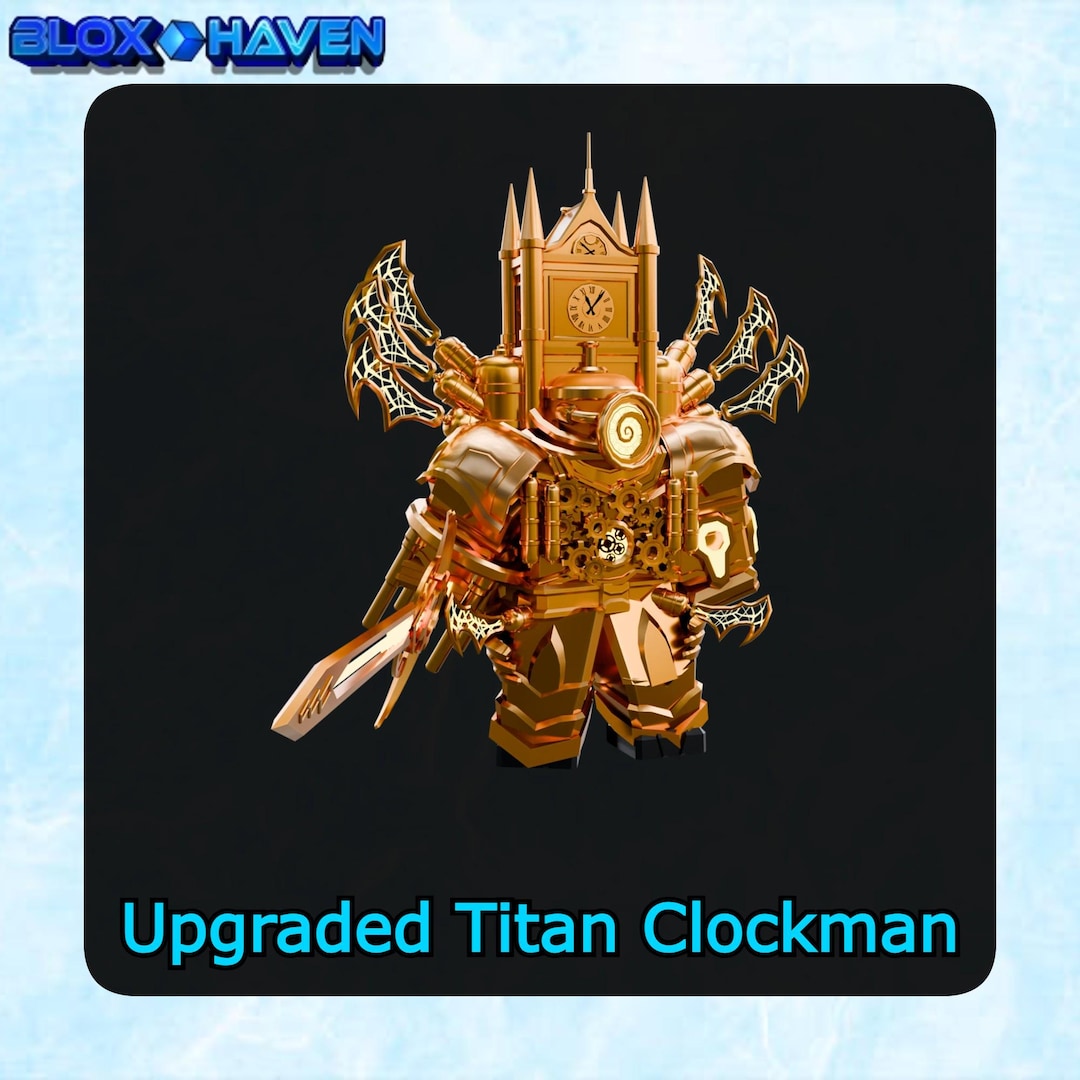 Upgraded Titan Clock Man Toilet Tower Defense TTD Same Day Delivery - Etsy
