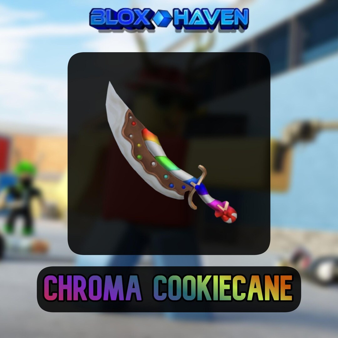 Chroma Cookiecane MM2 Godly Murder Mystery 2 Cheap & Fast Delivery - Etsy