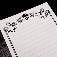 Vampire Letter Writing Set With Wax Seals | Stationery Set, Goth ...
