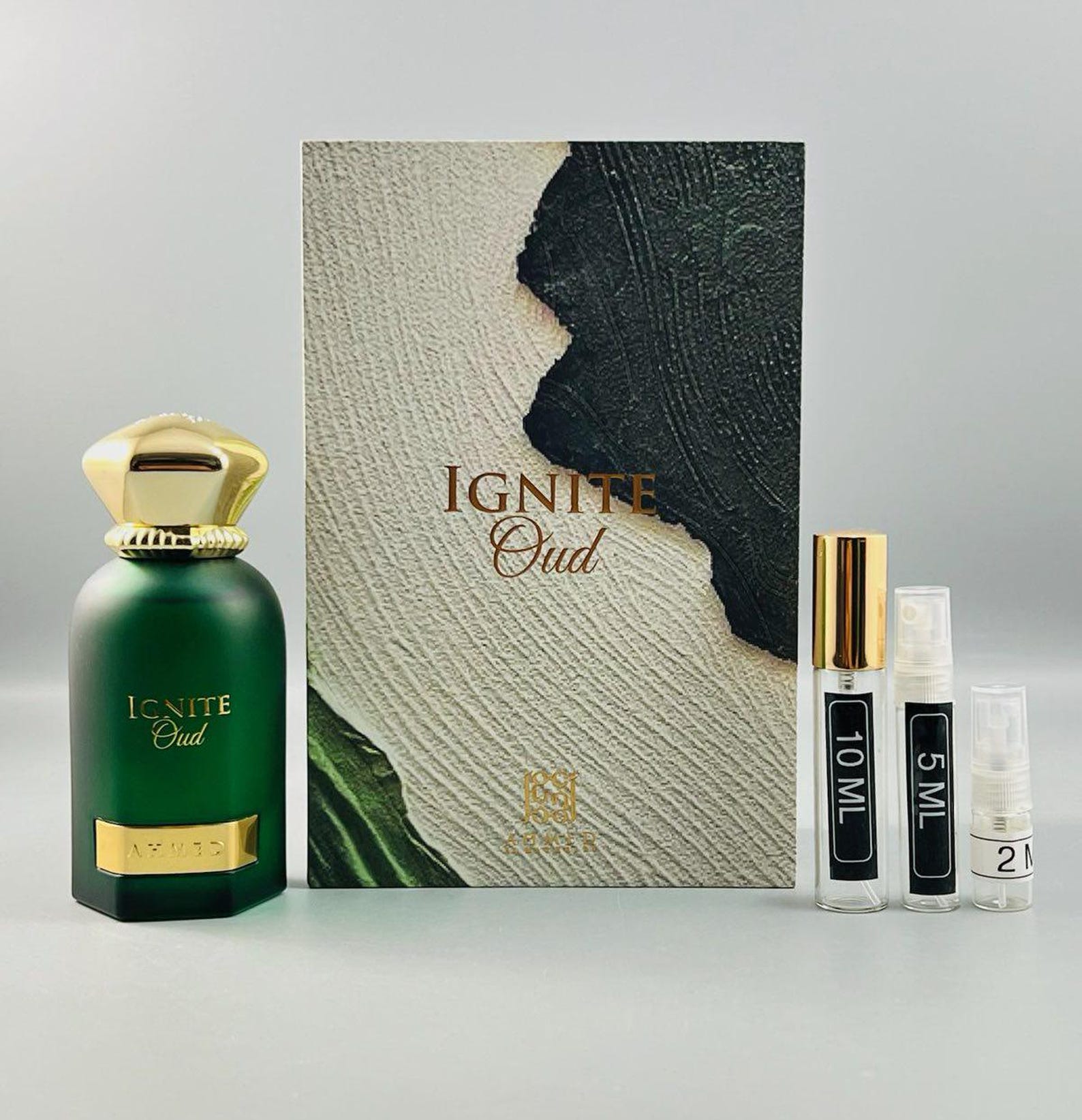 Ignite Oud by Ahmed Al Maghribi Fragrance Sample | Decant | Travel Size ...