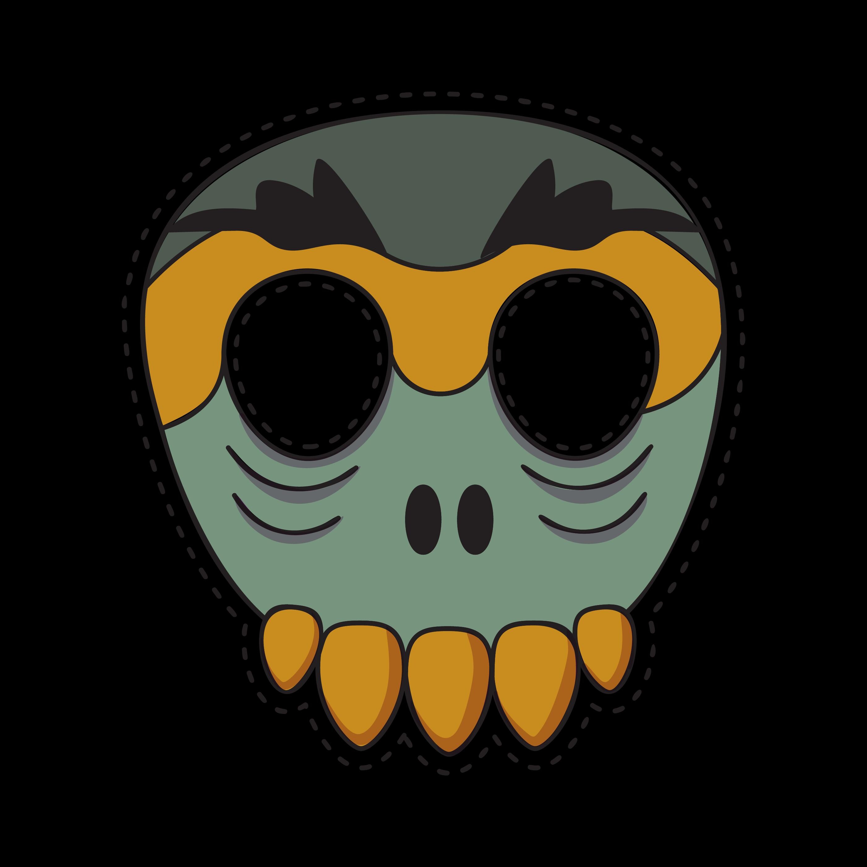 Halloween Mask Printable at Home Bundle Mask Halloween Monster Costume ...