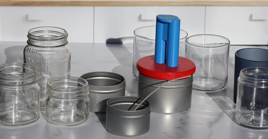 Universal Size Dual Wick Centering Tool for Cotton Wicks | Cotton ...