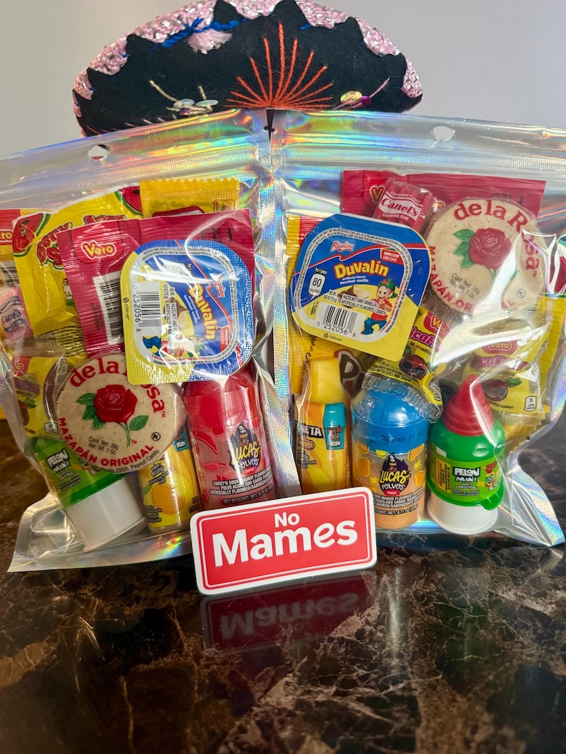 Fiesta Candy Party Favor Bags: Mexican Dulces, Free Stickers - Etsy