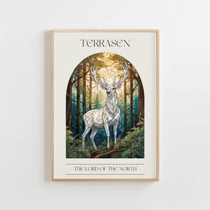 Lord of the North Print Digital Download Throne of Glass Print TOG ...