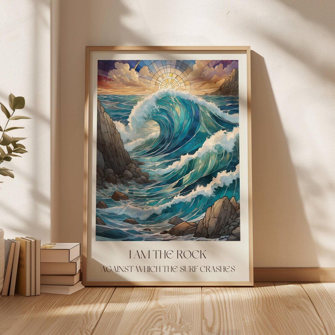 Acotar Valkyrie Digital Print | Acotar Digital Download | I Am the Rock ...