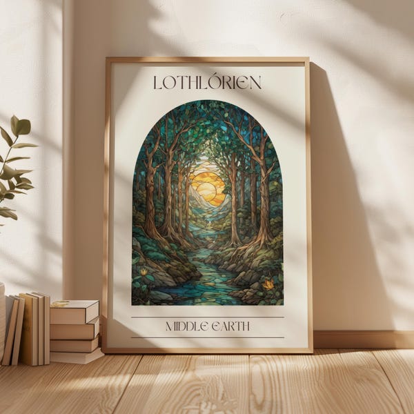 Lothlorien Art Print - Etsy