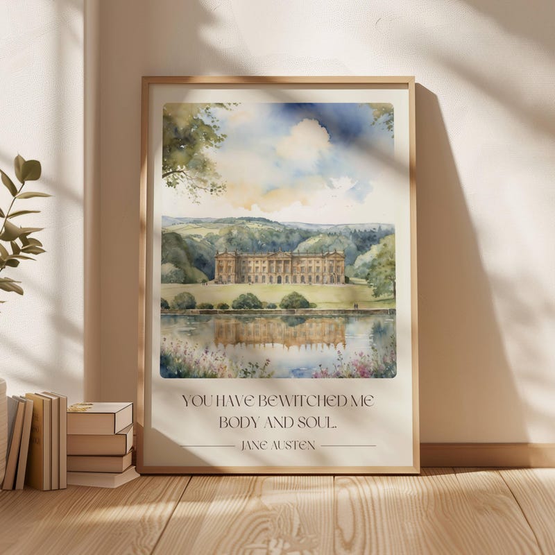 Jane Austen Poster - Etsy