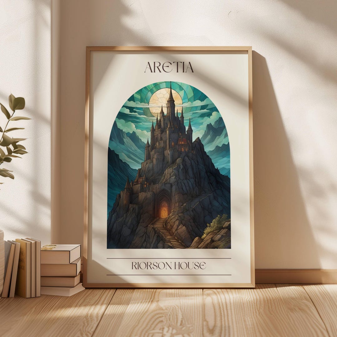 Fourth Wing Print Aretia Print Riorson House Print Digital Download ...