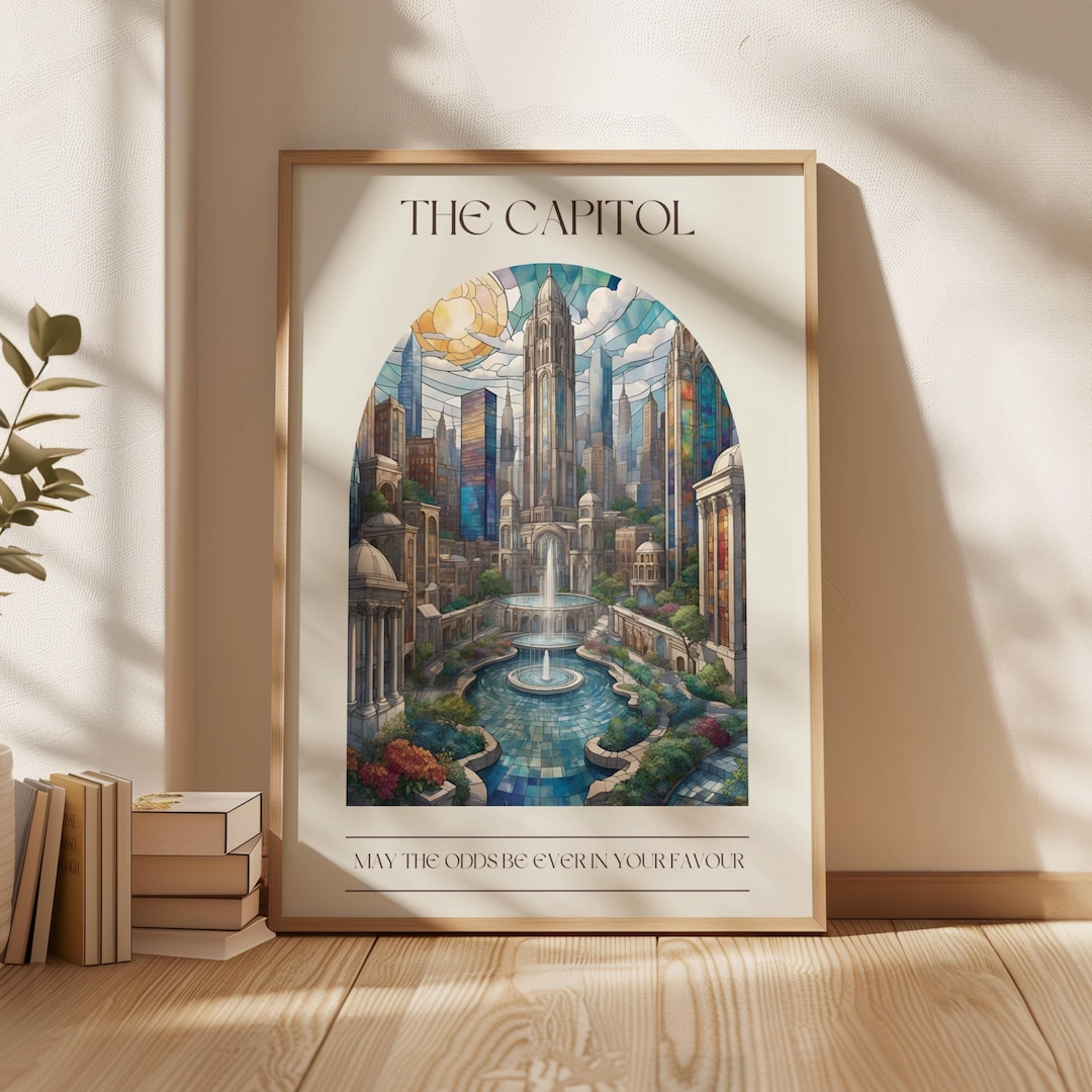 Hunger Games the Capitol Digital Print Sunrise on the Reaping Panem ...