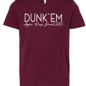 Aggie Ring Dunk 'em Unixsex Shirt 2026 - Etsy