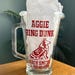 Dunk 'em, Ring Dunk, Custom Aggie Ring Dunk Pitchers, Personalized ...