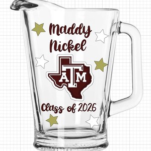 Dunk 'em, Ring Dunk, Custom Aggie Ring Dunk Pitchers, Personalized ...