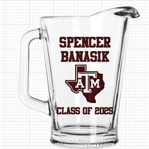 Dunk 'em, Ring Dunk, Custom Aggie Ring Dunk Pitchers, Personalized ...