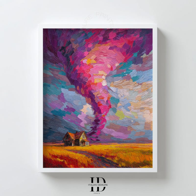 Tornado Painting - Etsy
