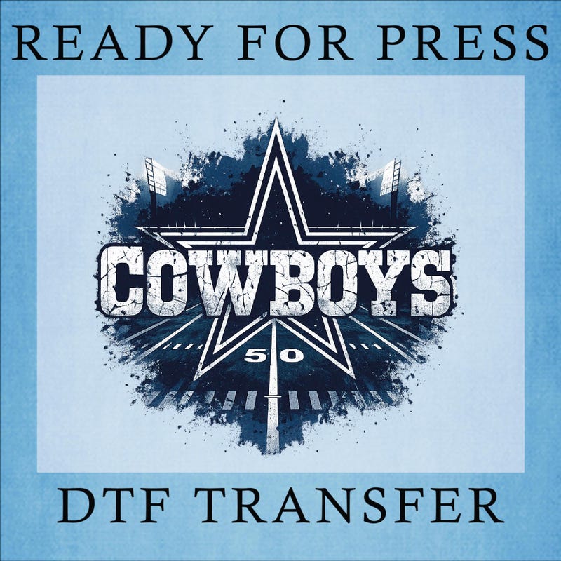 Dtf Dallas Cowboys - Etsy