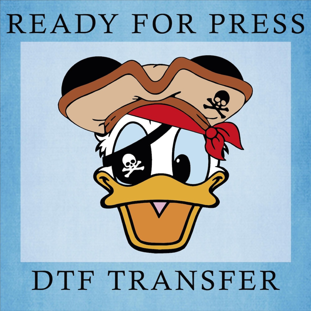 Daisy Duck Pirate Ready to Press, Disney Pirate 2025 Dtf, Daisy Duck ...
