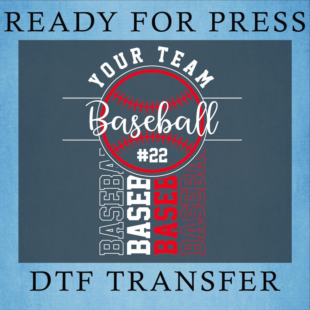 Baseball Dtf, Your Team Baseball Dtf, Baseball Mascot Dtf, Baseball ...