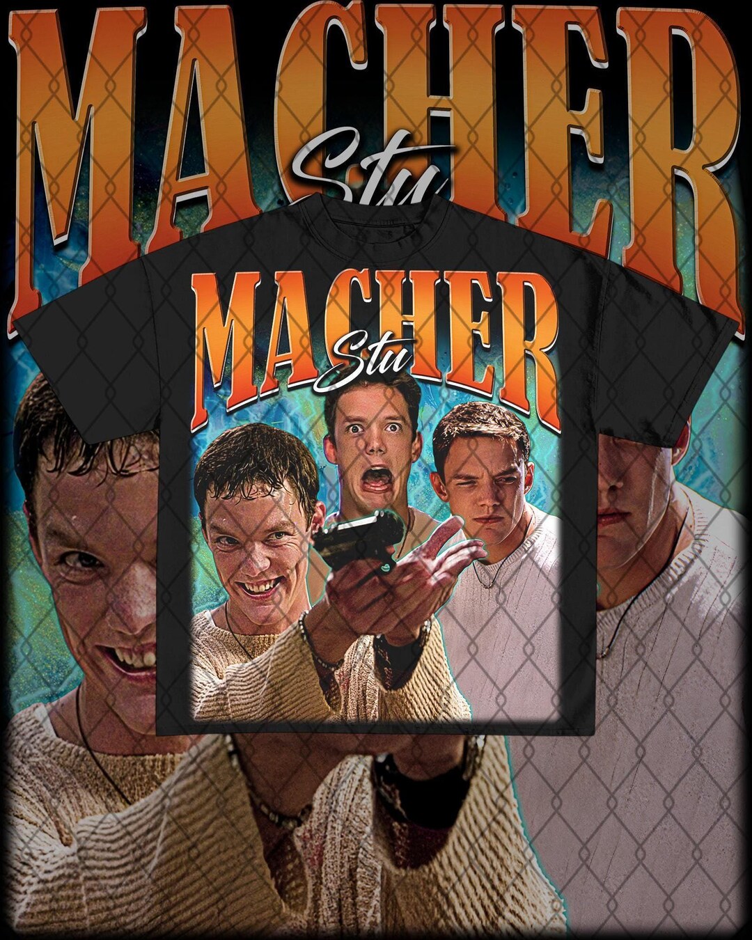 Stu Macher PNG Digital Download, DTF Transfer Print, Bootleg Shirt ...