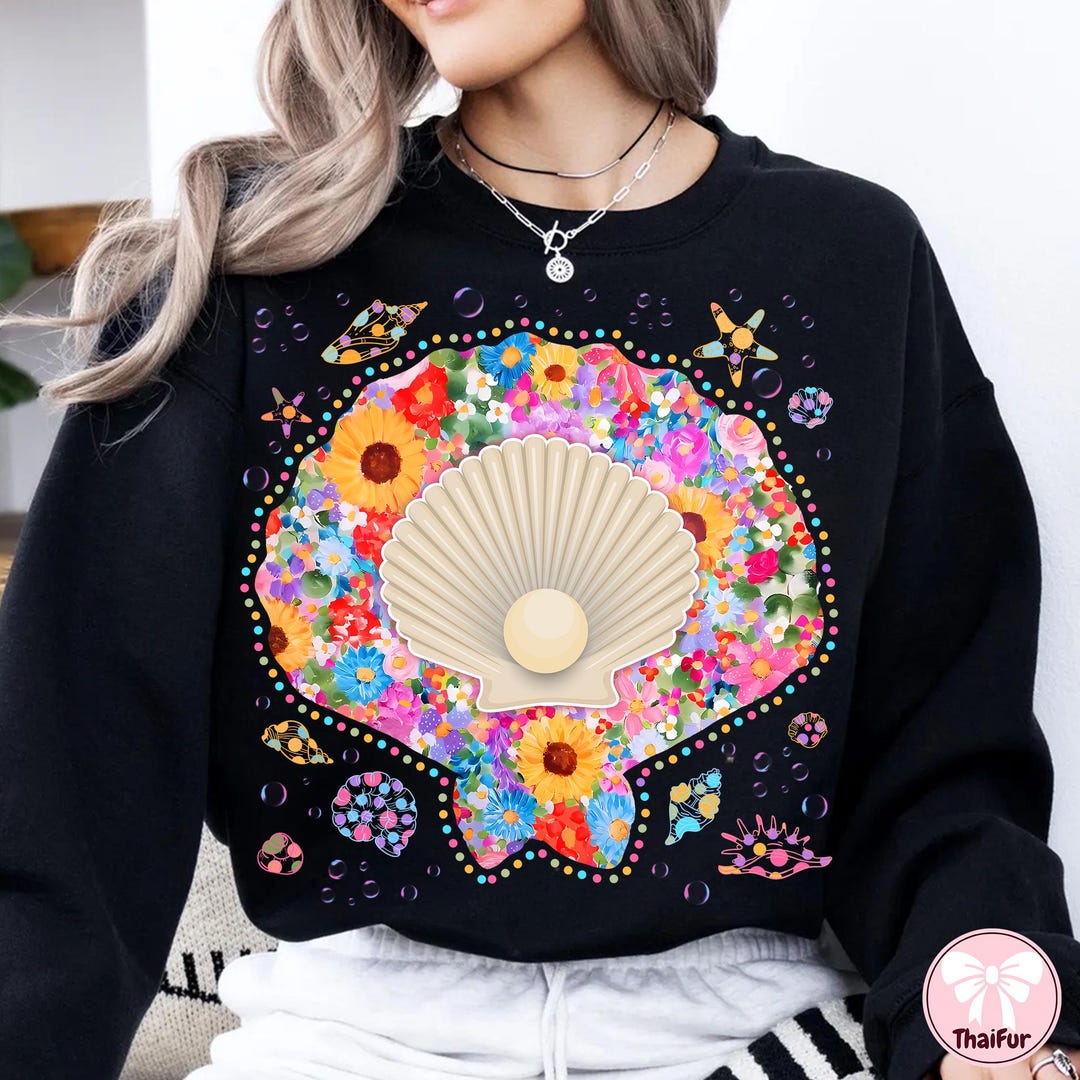 Preppy Seashells Png, Summer Vibes Png, Retro Floral Summer Png, Preppy ...