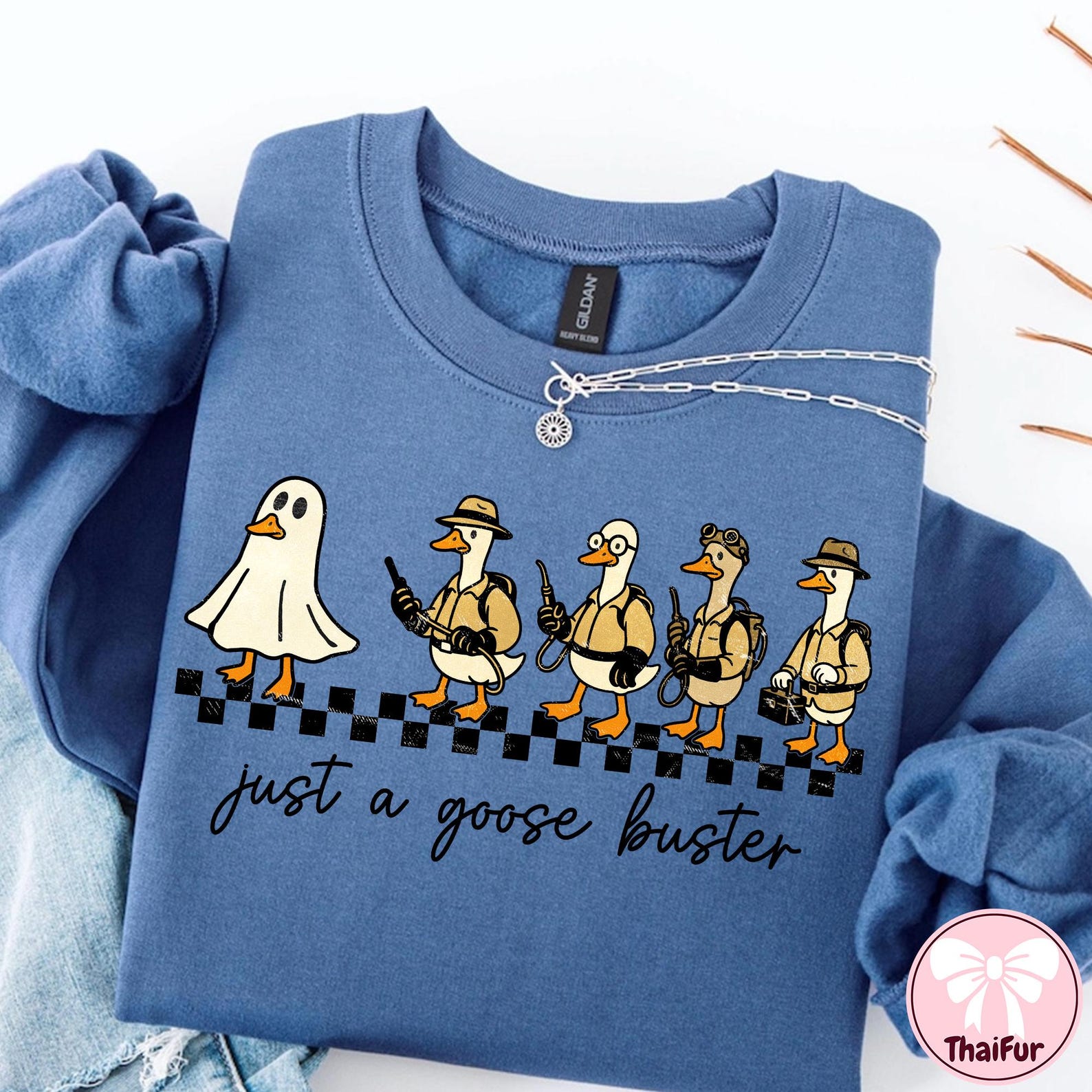 Just a Goose Buster PNG, Funny Halloween Goose Png, Goose in Halloween ...