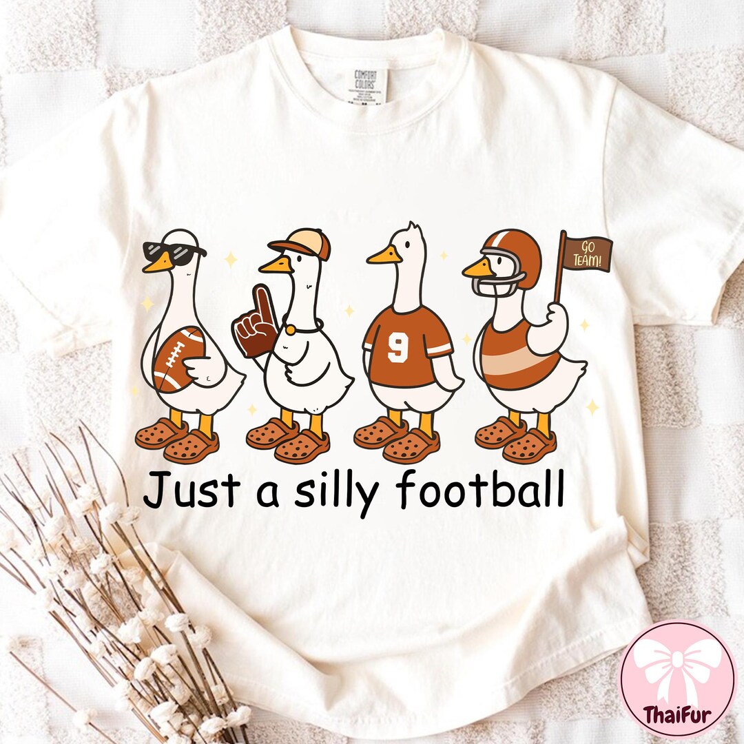 Just A Silly Goose Football Png, Goose Football Png, Funny Football Png ...