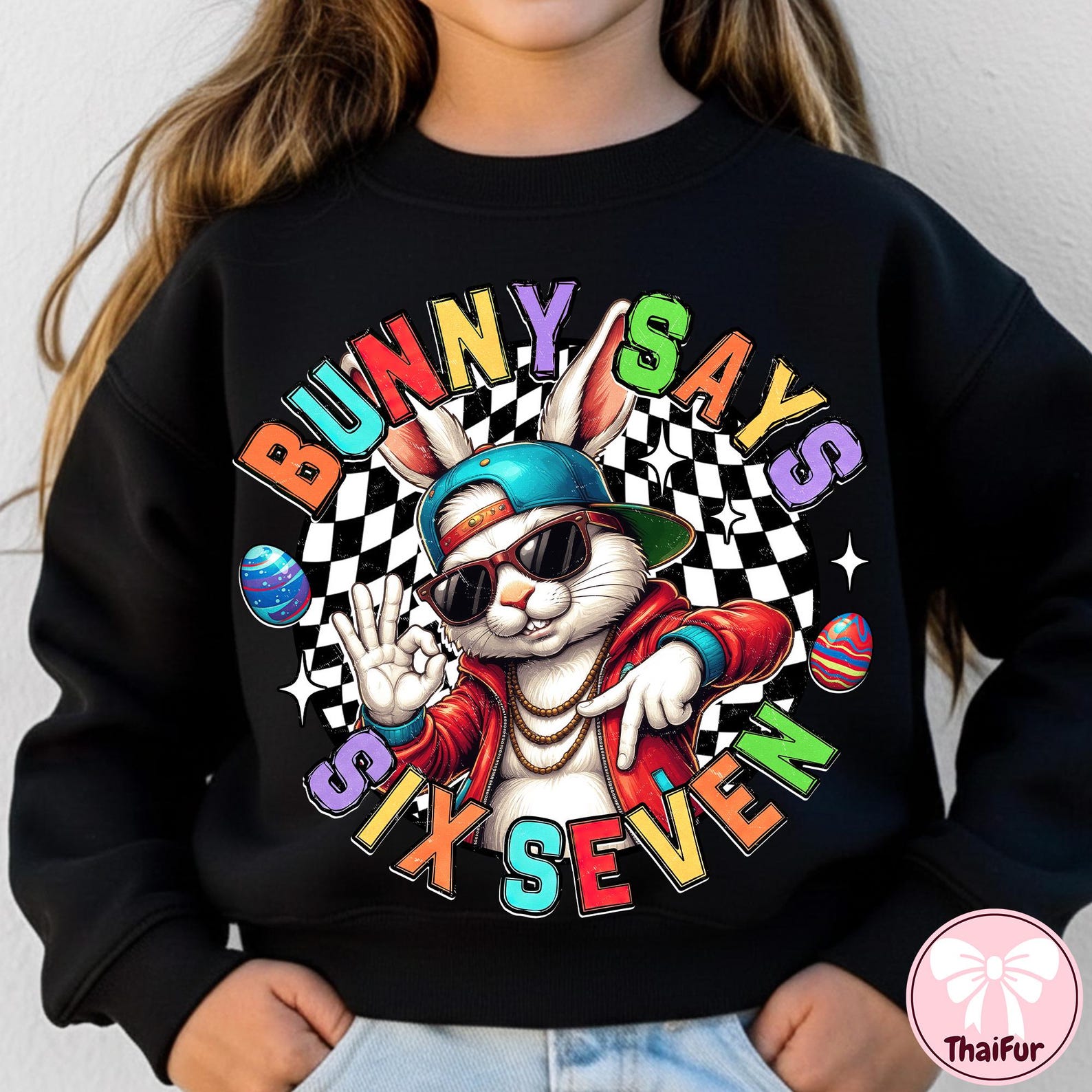 Easter 67 Six Seven PNG, Popular Bunny Shirt Design, Trendy Funny ...
