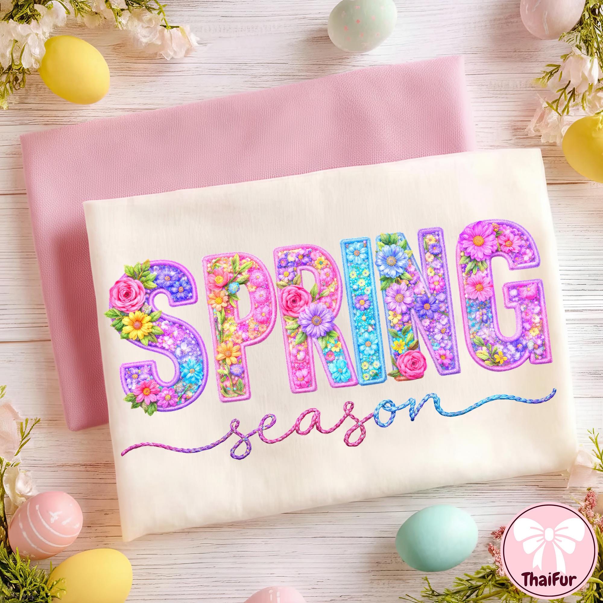 Christian Easter Bundle PNG, Faux Yarn Saved by His Grace PNG, Floral ...