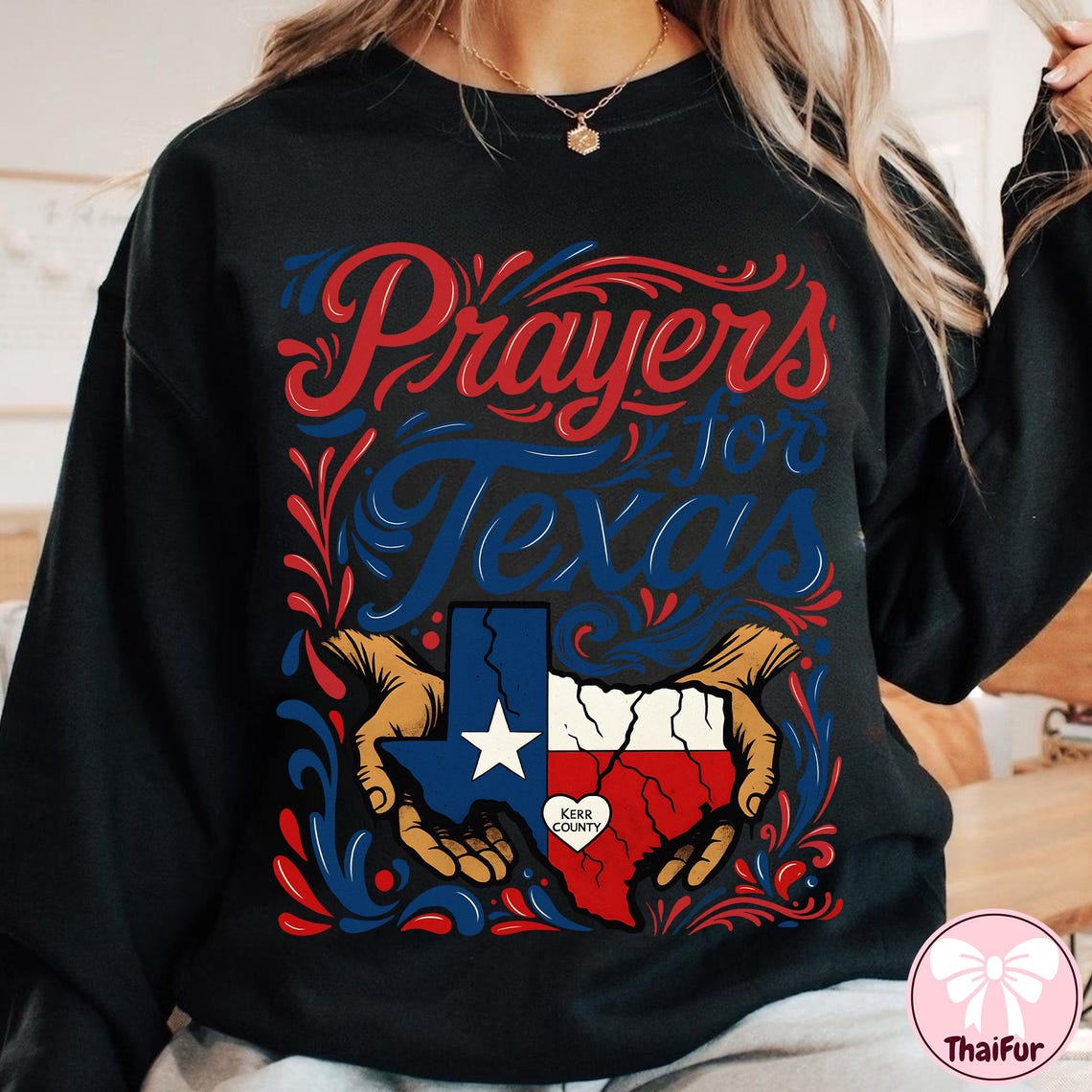 Prayers for Texas Png, God Bless Texas Kerr County Hill Country 2025 ...