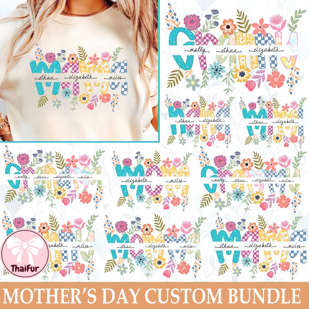 Customizable Grandma Hobo Floral Png, Boho Flower Png, Floral Shirt ...