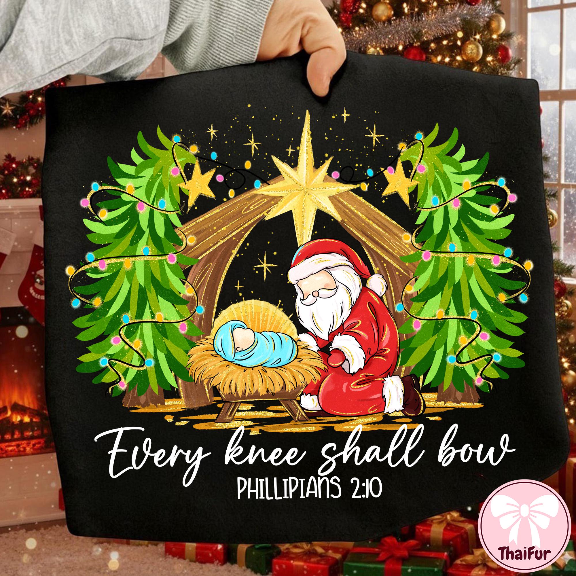 Baby Jesus PNG, Every Knee Shall Bow PNG, Christmas Png, Manger Png ...