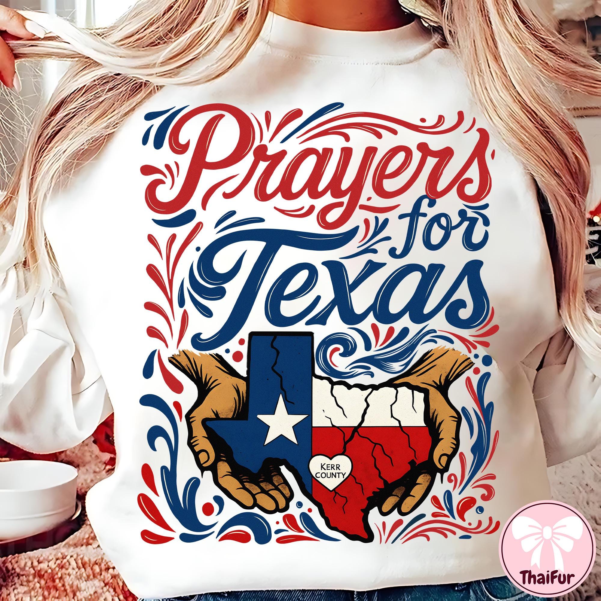 Prayers for Texas Png, God Bless Texas Kerr County Hill Country 2025 ...